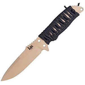 Hogue Hunting Knife Fixed Blade Hk Fray 4.2 Inch Paracord Frame