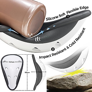 COOLOMG Athletic Cup Flex Protective Adult & Youth Cup for Baseball, Football, Lacrosse, Hockey, MMA