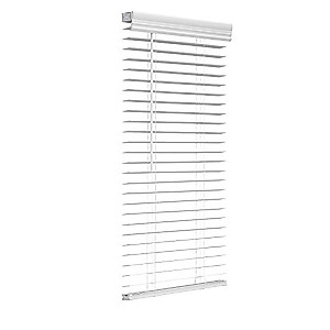 Blinds Giant, 2" Cordless Faux Wood Blind 35" (W) X 64" (L) White, Cordless Lift and Want Tilt.