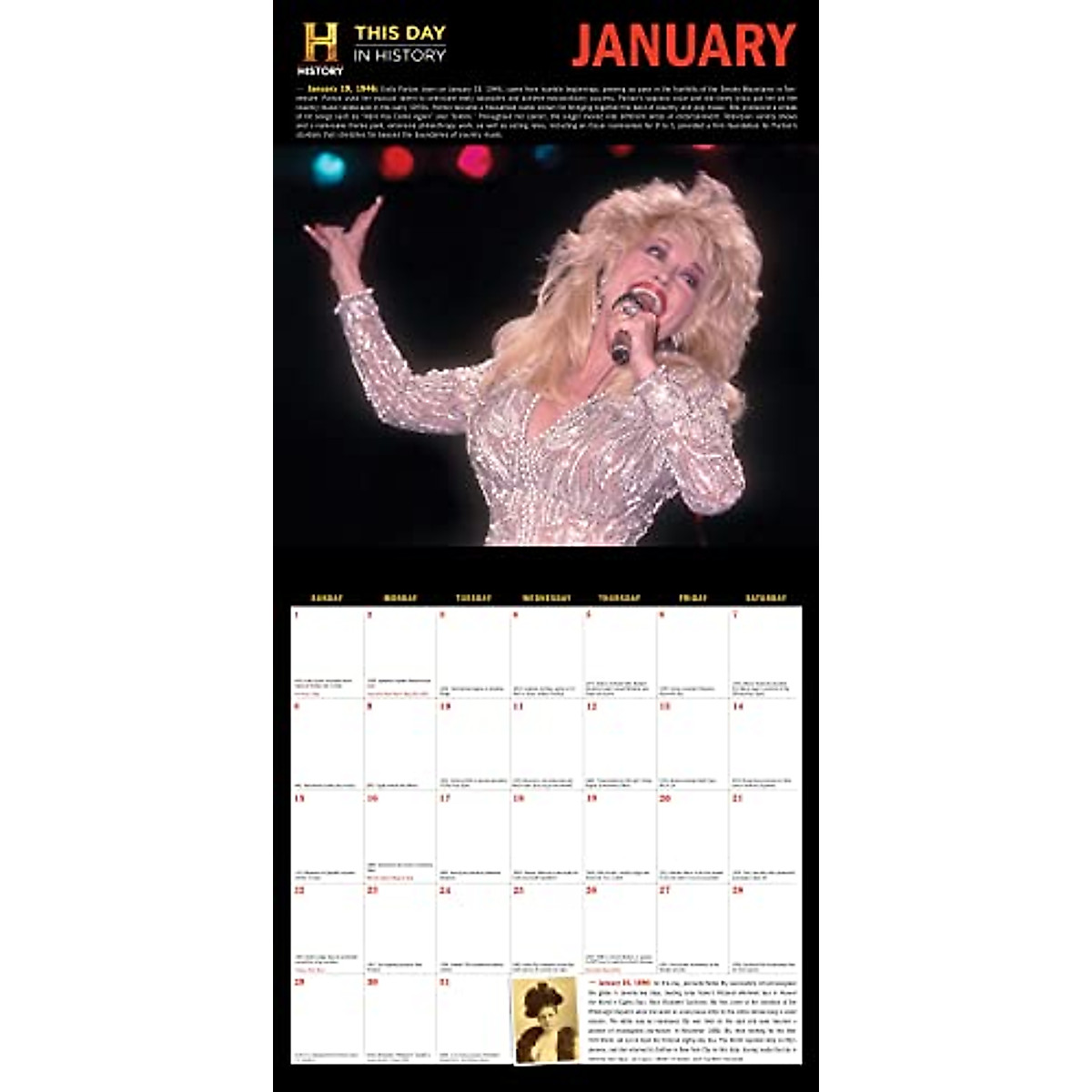 2023 History Channel This Day in History Wall Calendar: 365 Remarkable People, Extraordinary Events and Fascinating Facts (Hanging Monthly Photography Calendar & Gift)