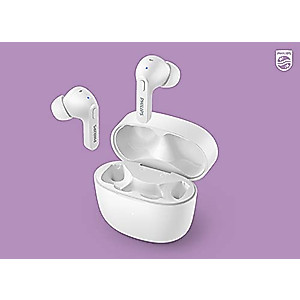 PHILIPS T2206 True Wireless Headphones with IPX4 Water Resistance and Super-Small Charging case