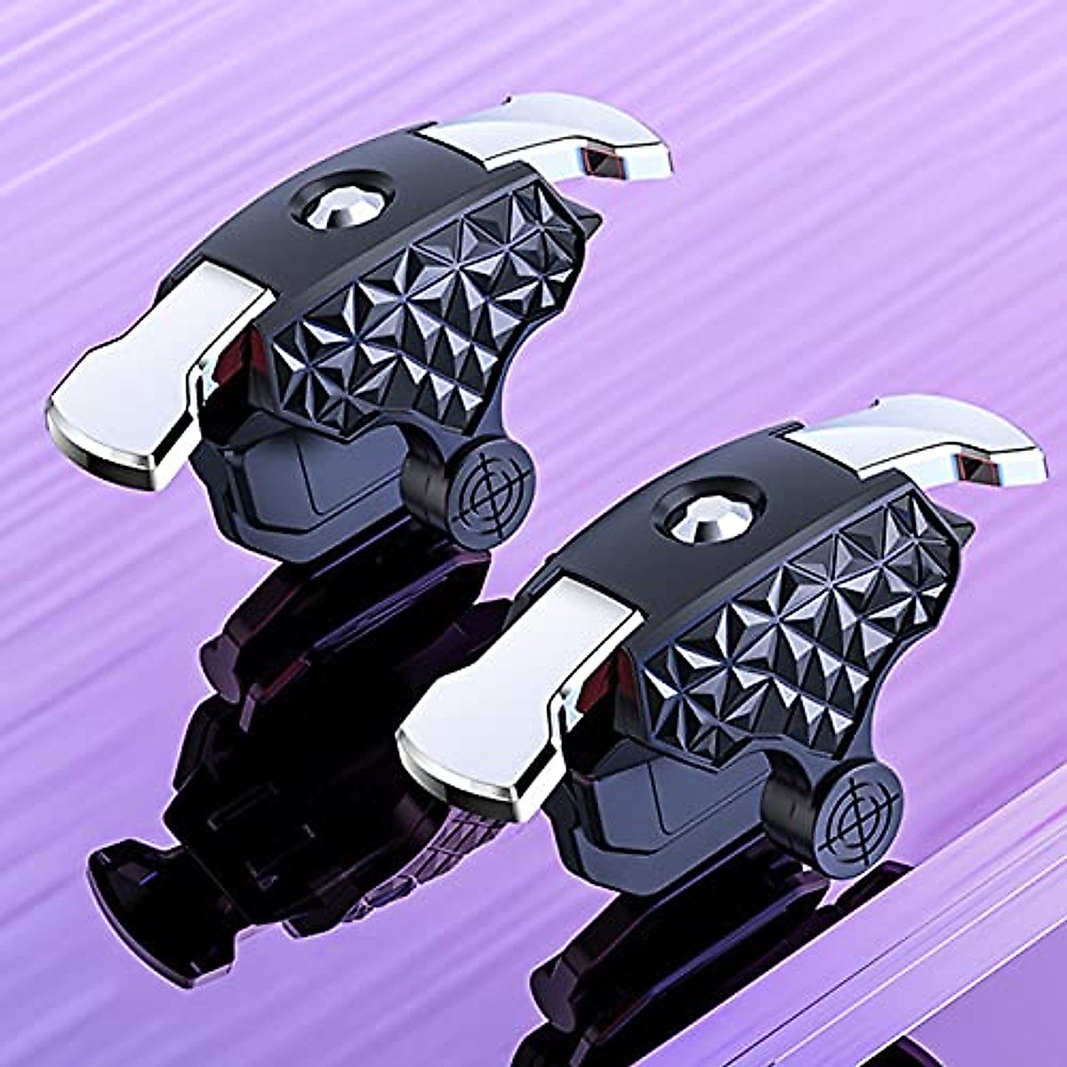 Mobile L1 R1 Gaming Controller for FPS Games, Phone Gaming Controller Trigger Joystick Buttons Full Screen Phones Compatible