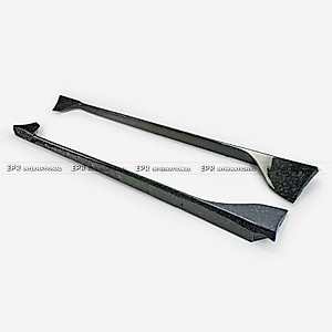 for Toyota 19+ Supra A90 T Type Side Skirt Carbon Fiber (Double Side) Modified Tuned Tuning Car Body Parts Kits USA Warehouse
