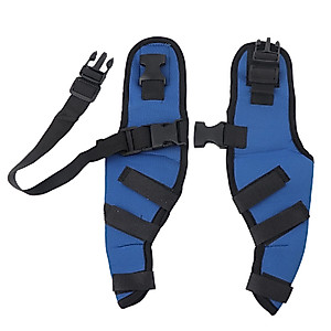 Tnfeeon Dog Knee Brace, Leg Brace Ligament Injury Joint Pain and Muscle Sore Adjustable Rear Support for Knee Dislocation Pet Knee Brace Recommended for Dog (M)