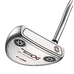 Callaway Odyssey Odyssey White HOT OG OG VLINE Double Vent Putter (Mallet Type, 33 Inches, Steel) Men's