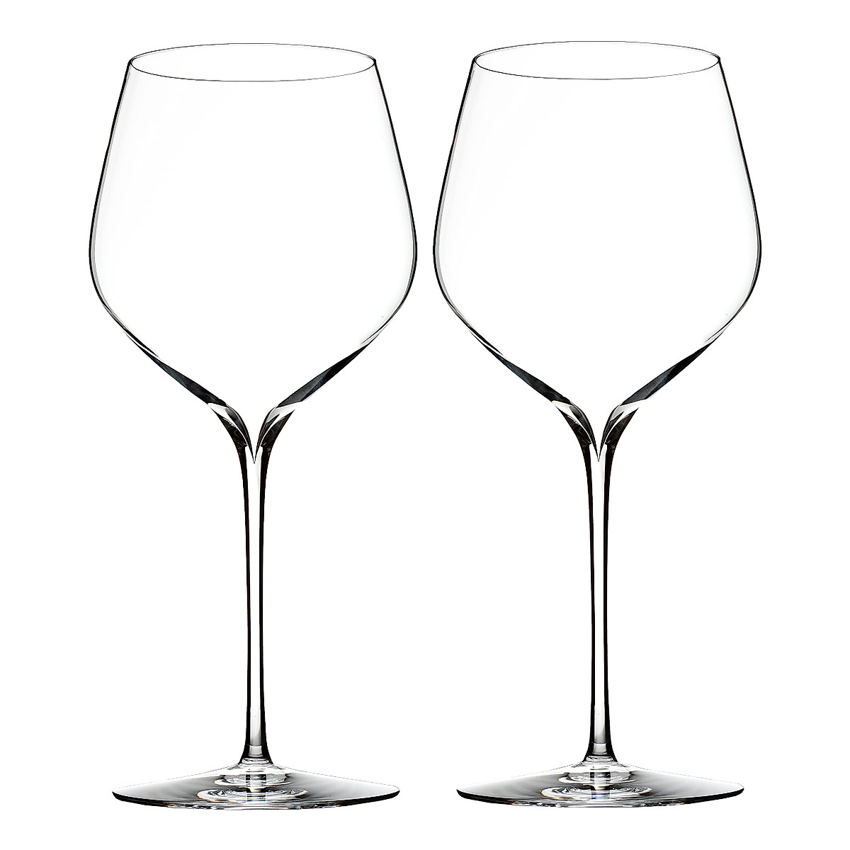 Waterford Personalized Elegance 26.7oz Cabernet Sauvignon Wine Glasses, Set of 2 Custom Engraved Crystal Red Wine Glasses for St. Emilion, Listrac, Moulis, Margaux and More