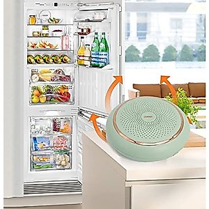 LOMNH Refrigerator Deodorizer, Ozone Odor Remove, Portable Mini Refrigerator deodorizer effectively remove odor in the refrigerator
