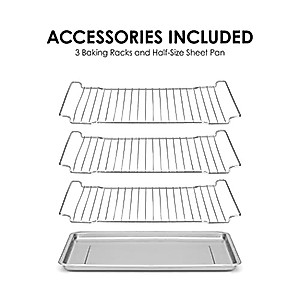 Waring Commercial WCO500X Half Size Pan Convection Oven, 120V, 5-15 Phase Plug