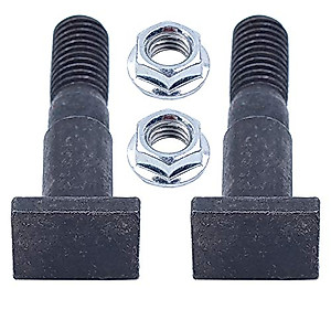 HAISHINE Bar Nuts Stud Kit for Husqvarna 181 266 268 268K 268 272 272K 272S 272XP 281 288 3120 362 365 371 372 Chainsaw