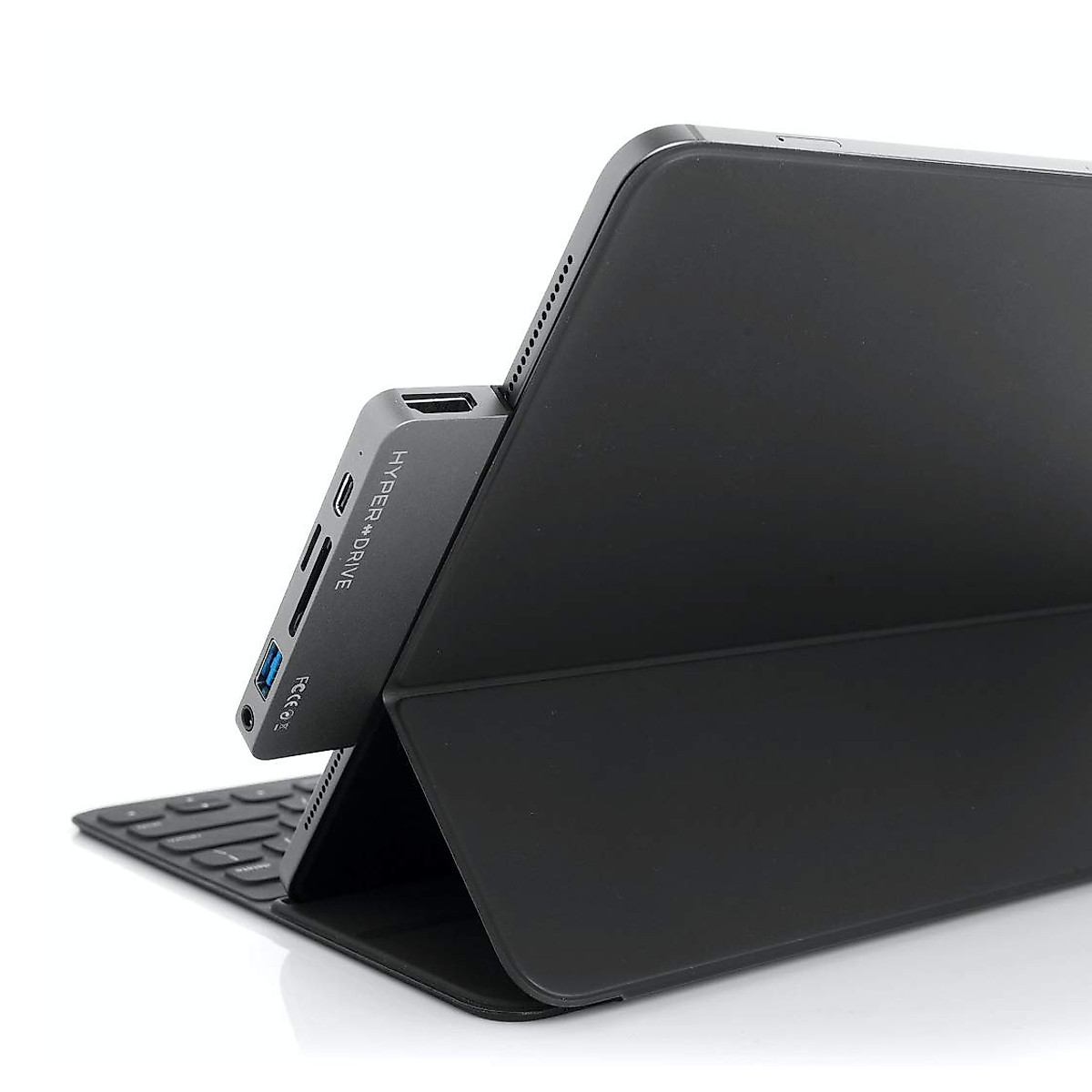 Targus HyperDrive 6-in-1 USB-C Hub for iPad Pro/Air - Silver, (HD319B)