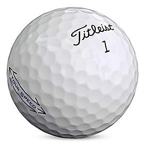Titleist Tour Speed Golf Balls, White, (One Dozen)