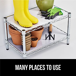 Gorilla Grip Non Adhesive, Waterproof, Durable Ribbed Drawer Liner, Easy to Trim, Reusable, Strong Grip Liners for Drawers, Kitchen Cabinets, Desk Storage, Shelf Organization, 12x20, Clear