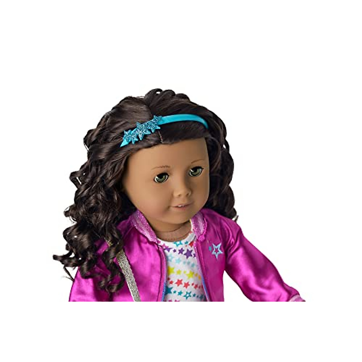 American Girl Truly Me 18-inch Doll #44 with Hazel Eyes, Dark-Brown Hair, and Tan Skin with Neutral Undertones, For Ages 6+