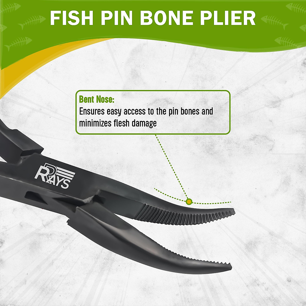 Fish Bone Pliers/Tweezers Stainless Steel – Fish Deboning Tools for All Kind of Fish.