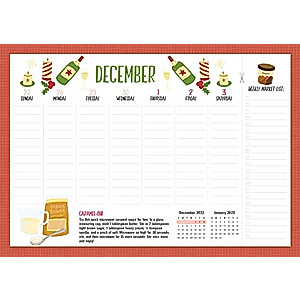 The Kitchen Companion Page-A-Week Calendar 2023: Magnetic - Perfect for the Fridge, Wall, or Desk