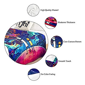 Anime Blanket for Adults Throw Blanket for Kids Ultra Soft Throw Blankets Flannel Blankets Printed Toddler Bed Blankets Weighted Blankets for Adults All Season 50"X 40"