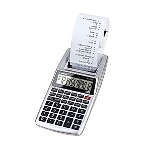 Canon P1-DHV-3 Printing Desktop Calculator, Sliver (2203C001)