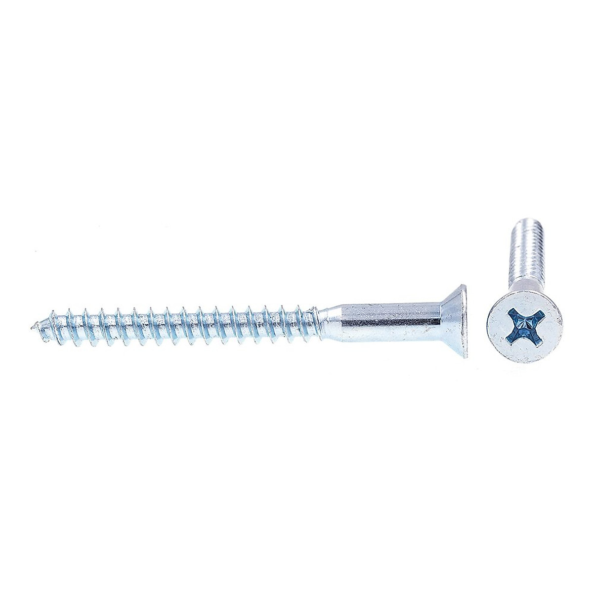 Prime-Line 9036800 Wood Screws, Flat Head, Phillips Drive, #16 X 3 in, Zinc Plated Steel (10 Pack)