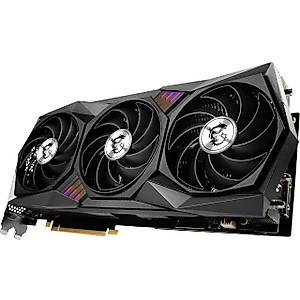 MSI Gaming GeForce RTX 3080 LHR 12GB GDRR6X 384-Bit HDMI/DP Nvlink Torx Fan 4 RGB Ampere Architecture OC Graphics Card (RTX 3080 Gaming Z Trio 12G LHR)