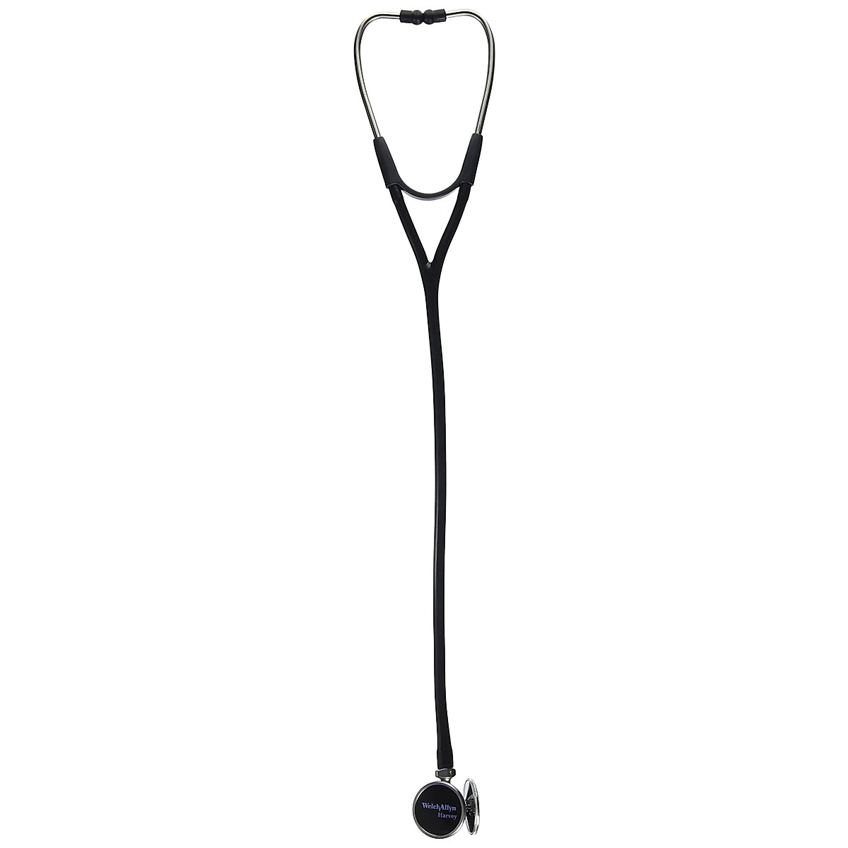 Welch Allyn 5079-321 Harvey DLX Stethoscopes, Triple Head, 28" Black