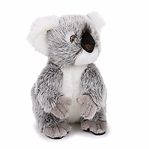 Wildlife Tree 12 Inch Stuffed Sitting Koala Plush Animal Kingdom Collection