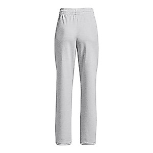 Under Armour Womens ArmourFleece Tapered Leg Pant , (014) Halo Gray Light Heather / / Black , Medium