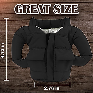 OUYOOLE Drinkware Jacket, Perfectly Packaged Beverage Jacket, Coozy for Cans, Funny Can Cover Gifts for Women, Men, Mom, Dad and Boyfriend