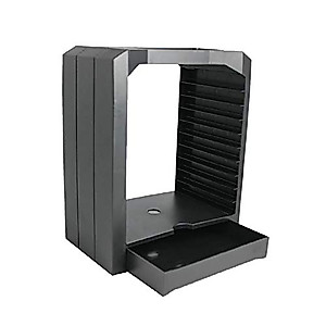 Multifunctional Universal 10 Game Gaming Disk Storage Tower Holder for One PS4