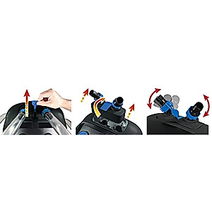 Penn-Plax Cascade Max Flow Aquarium Canister Filter – Great for Extra Large Fish Tanks – Perfect for 250+ Gallon Aquariums – 820 Gallons per Hour (GPH)