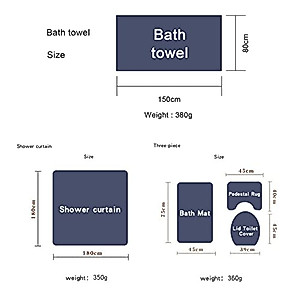 4PCS 4th of July Shower Curtain Set with Non-Slip Rugs,Toilet Lid Cover Bath Mat,Independence Day Flag Shower Curtain Hooks,Gnome Truck Bathroom Decor Set Patriotic BathDecor (3 Gnomes and Truck)