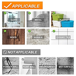 AT MOUSE Adhesive Wall Hooks for Wall, 3M Heavy Duty Sticky Hooks 20LB, Waterproof Stainless Steel Towel Hooks for Key, Clothes, Closet Hook (8 Pieces)