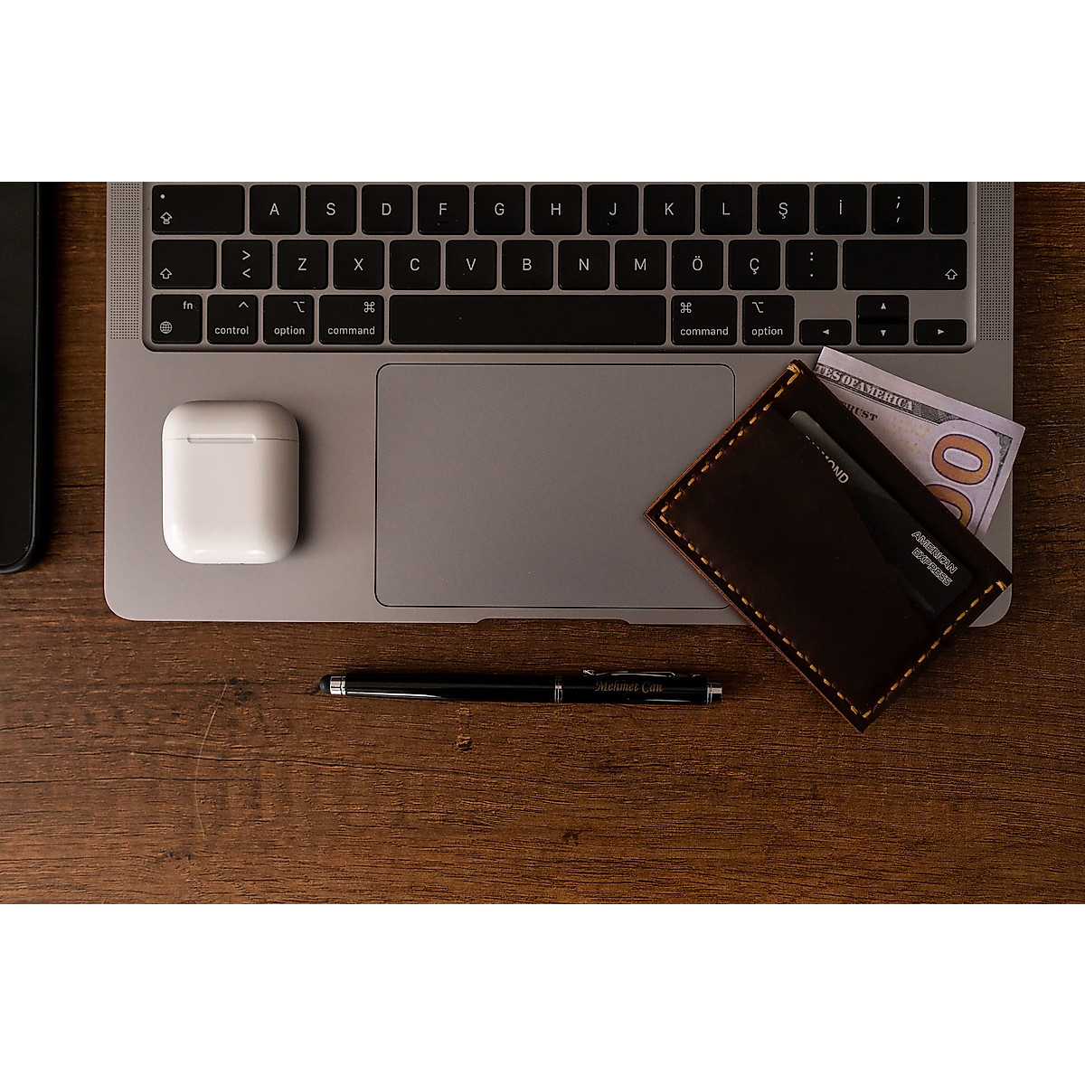 Handmade Leather card holder, Minimalist leather Card holder for Men - Women, Leather Pocket Card case, Leather Card Case