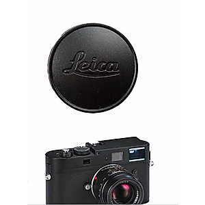 YEWOOP Qb-C Metal Black Lens Cap Front Cover Compatible with Leica L39 E39 Caliber Lens Voigtlander Zeiss Summicron Summaron Summilux Elmar Elmarit Jupiter, Internal Diameter 42mm(1.65in) (Black)