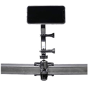 Livestream® Smartphone Ball Head Clamp Mount with Magnetic Mounting System and Extension Kit; Attach to Desk or Table. Easily Adjust Height of Device for Videos, Reading, or Live Streaming.