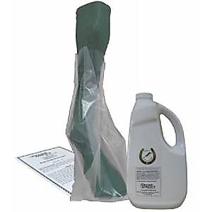 Grand Circuit White Lightning 64 oz Liquid with Disposable SOAK Boot BAGS
