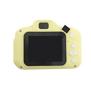 Children's Digital Camera HD Cartoon Can Take Pictures of Children Mini Children's Camera (Yellow)