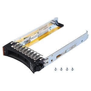 Hard Drive Caddy 44T2216 SSD Mount 2.5" Hard Drive Bracket SAS SATA Disk Tray Compatible for IBM 44T2216 x3250 x3550 x3650 x3500 x3200 x3400 M2 M3 M4 HS12 HS22 Series