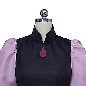 LoliMiss Womens Amity Blight Costume for The Owl House Cosplay Halloween Dress Outfits (XXXL, Purple)