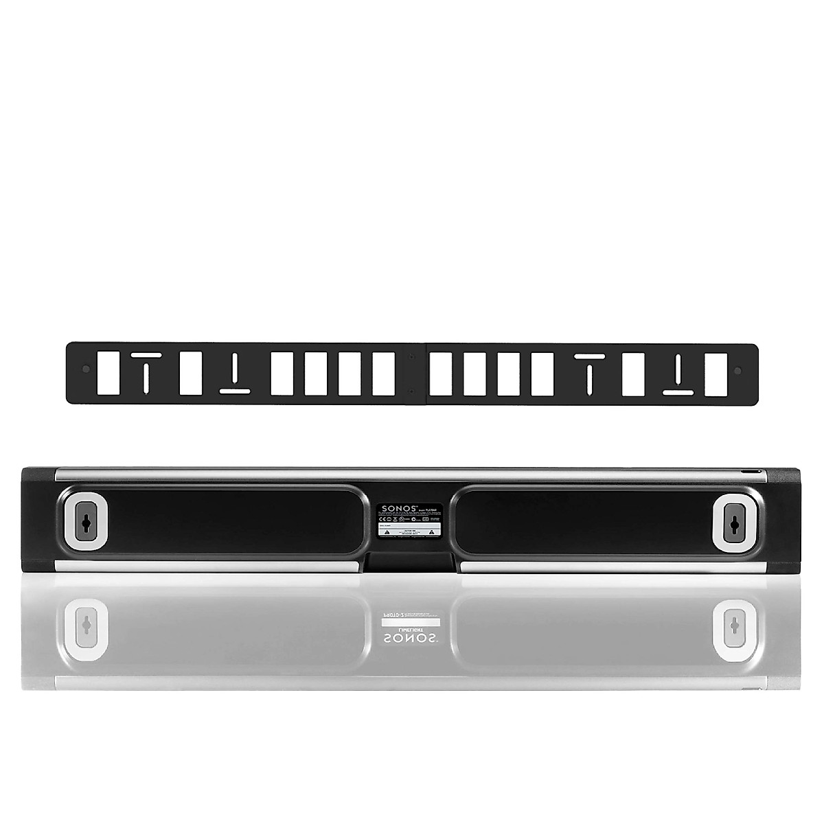 Playbar Wall Mount Bracket Kit with Mounting Accessories for Sonos Soundbar, Designed in The UK by Soundbass