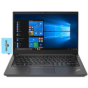 Lenovo ThinkPad E14 Gen 3 14.0" FHD IPS Business Laptop (AMD Ryzen 7 5700U 8-Core 1.80GHz, 16GB RAM, 512GB PCIe SSD, AMD Radeon, WiFi 6, BT 5.2, RJ-45, HD Webcam, Win 10 Pro) with Dockztorm Dock