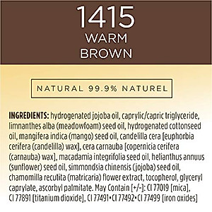 Burt's Bees Nourishing Eyeliner, Warm Brown - 0.04 Ounce (Pack of 2)