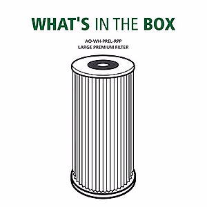 AO Smith 4.5"x10" 40 Micron Sediment Water Filter Replacement Cartridge - For Whole House Filtration Systems - AO-WH-PREL-RPP