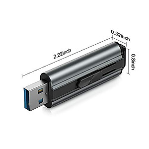 TOPESEL 256GB USB 3.1 Flash Drive High Speed up to 380MB/s USB Thumb Drive Memory Stick Pen Drive with Keychain Plug-Play Jump Drive Zip Drive