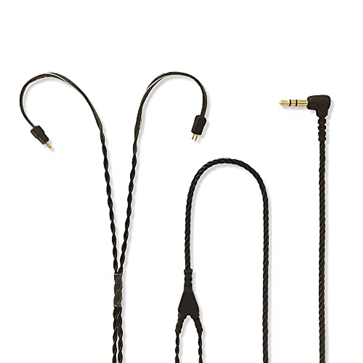 SOUNDLINK Upgraded Silver Plated Cable Earphone Extension Cable for HiFi Earbuds BL03 TRN V90 V80 AS10 ZS10 ZS6 ES4 ZST ZSR iems