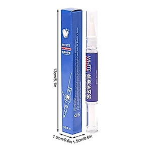Teeth Whitening Pen, Teeth Stain Remover to Whiten Teeth Effective＆Painless,No Sensitivity，Portable Teeth Whitener Tooth Paint, Easy to Use, Beautiful White Smile 5PCS