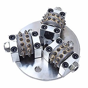 ACTINTOOL Single Plate Coating Removing Concrete Stone Texturing Bush Hammer Bit for Angle Grinder, Concrete Repair Patch Prepare Bushing Hammer Tool for Polisher