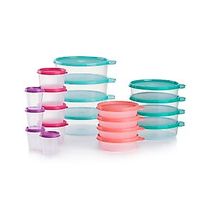 Tupperware Smartest Start 40 Piece Set, Dishwasher Safe and BPA Free (20 Containers, 20 Lids)