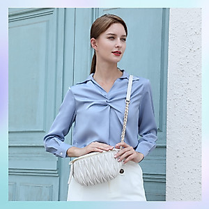 Keyli Fanny Pack Crossbody Bags for Women, Fashion Striped Belt Bag Waist Pack Christmas Gifts for Women with Adjustable Strap Waterproof Sling Bag Cross body Purse for outdoor Running Traving (White)