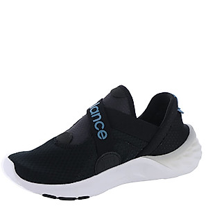 New Balance Men's Fresh Foam Roav RMX V1 Running Shoe, Black/White, 9.5