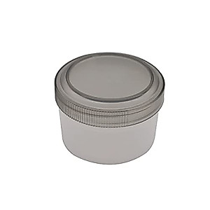 Ksooly 1.3 Oz. Salad Dressing Containers, 6 Pack Small Condiment Container with Lids, Mini Meal Prep Sauce Cups, Reusable, BPA Free